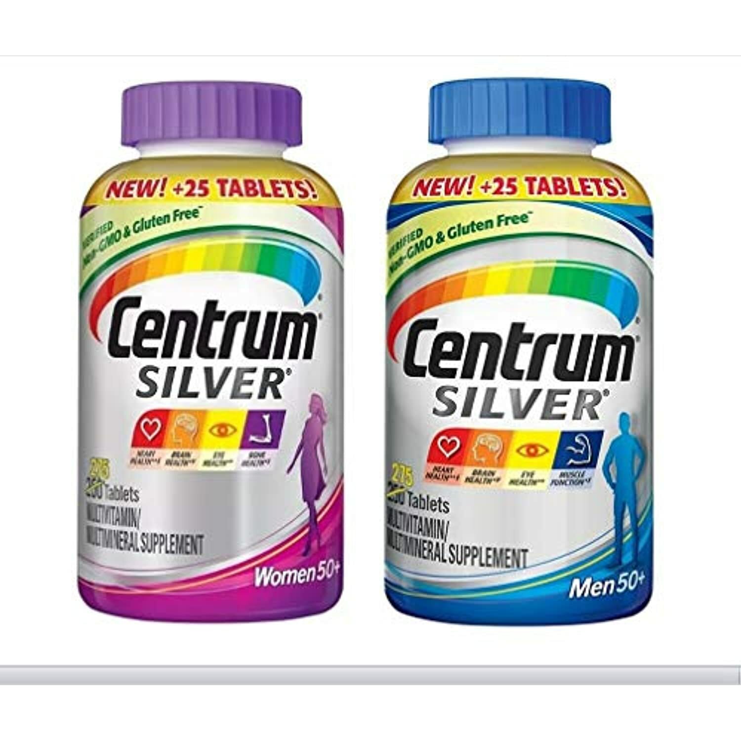 Centrum Silver Men 50+ & Women 50+ -275 Tabs Each 300054758828| eBay