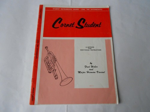 Partition / Méthode - Cornet Student Instrumental Course Level 2 Fred Weber ♫ | eBay