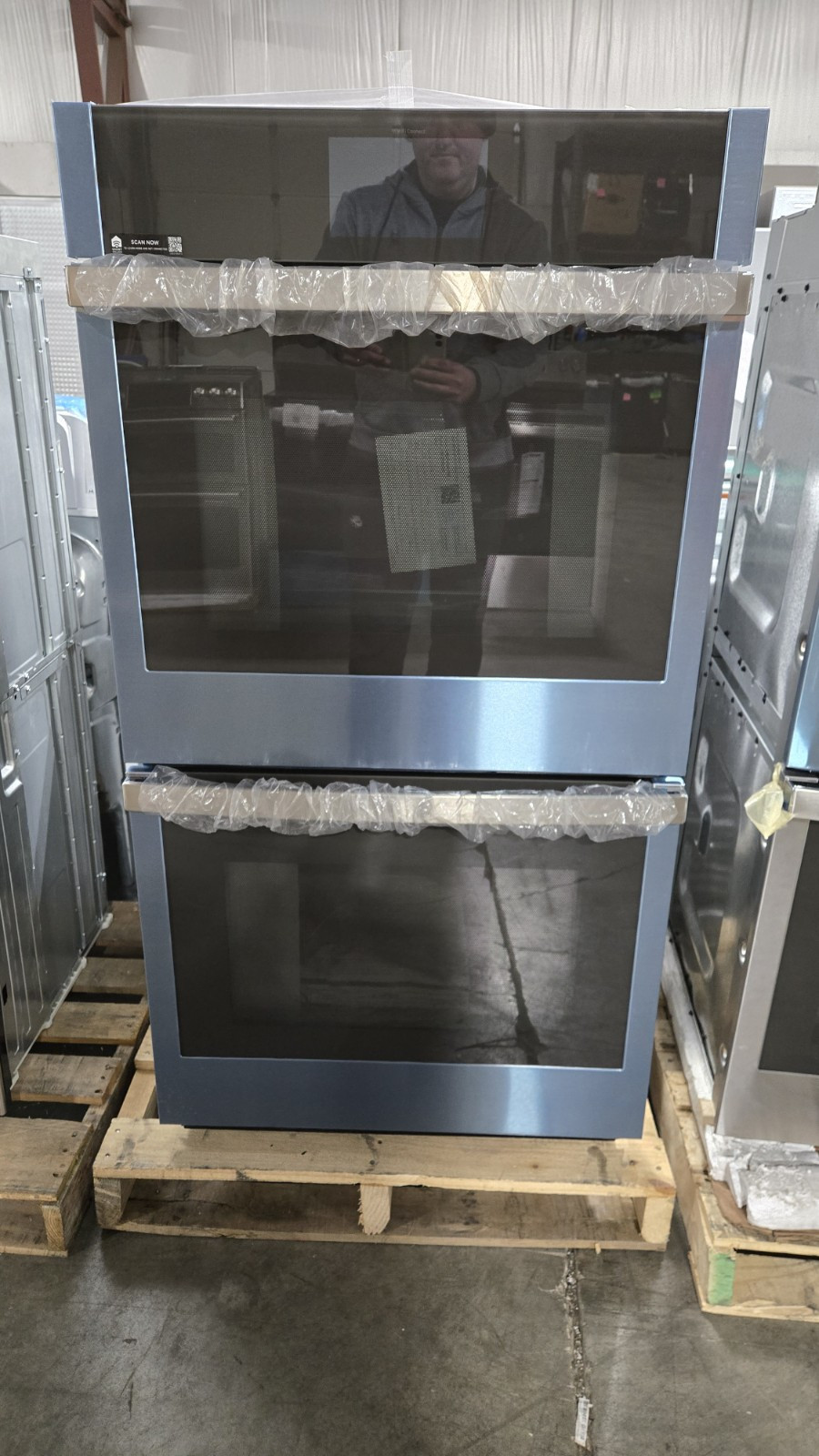 GE Profile PKD7000SNSS 27" Stainless Steel Smart Convection Double Wall ...