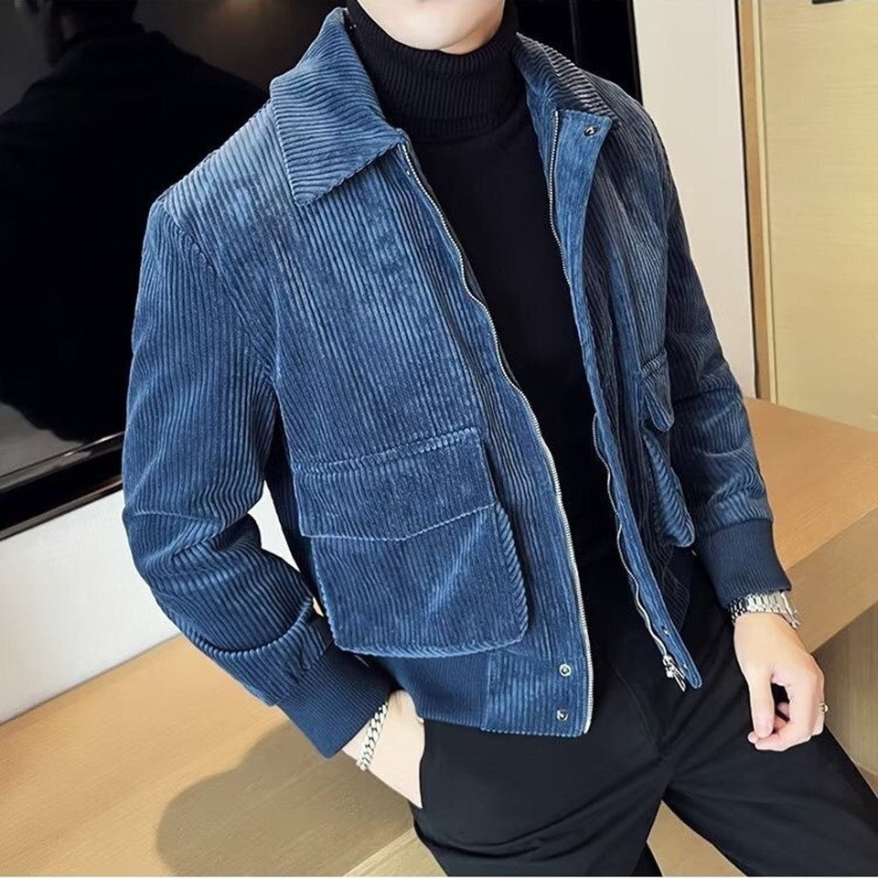 Size Chart Reference Corduroy Jacket Spring Autumn Regular Length ...
