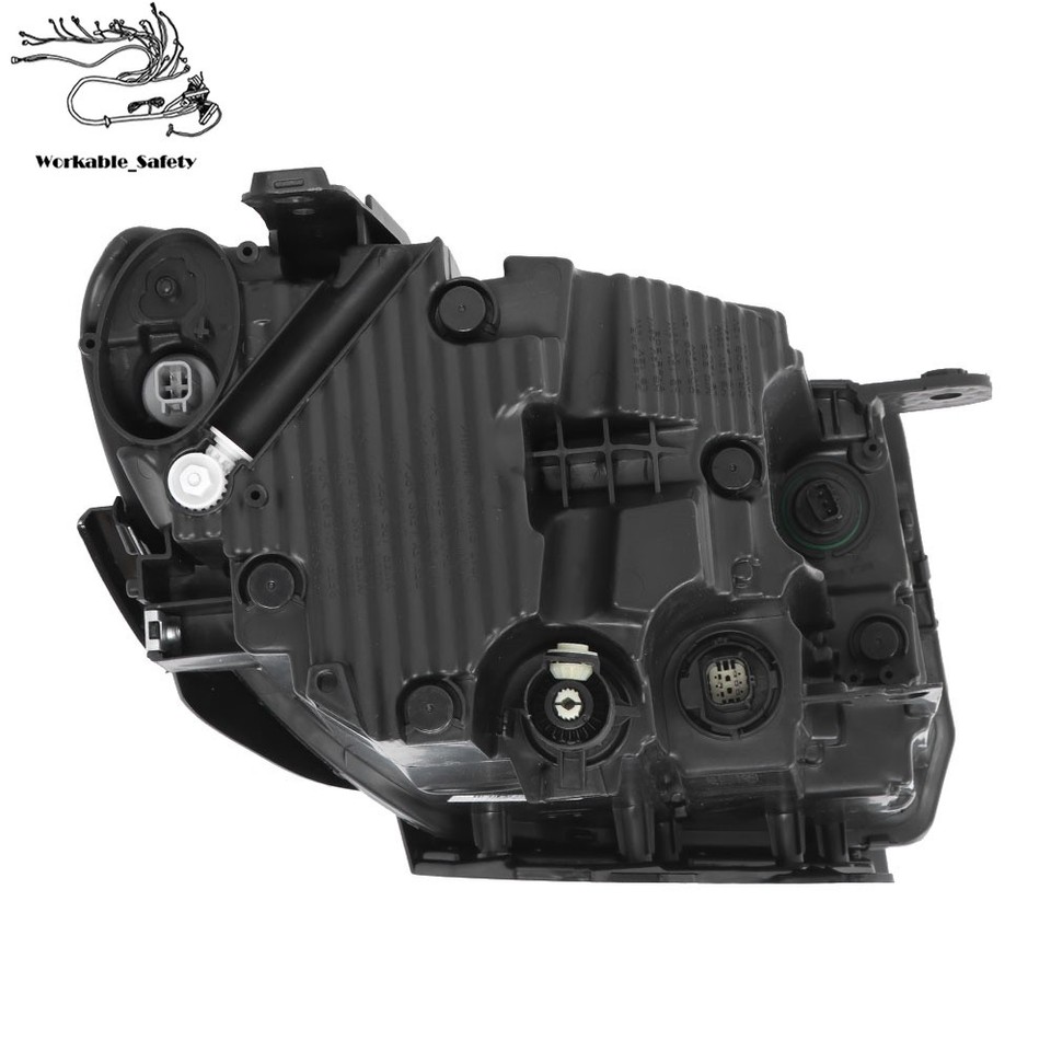 Black Housing Driver Headlight Assembly For Jeep Compass 2022 2023 LED ...