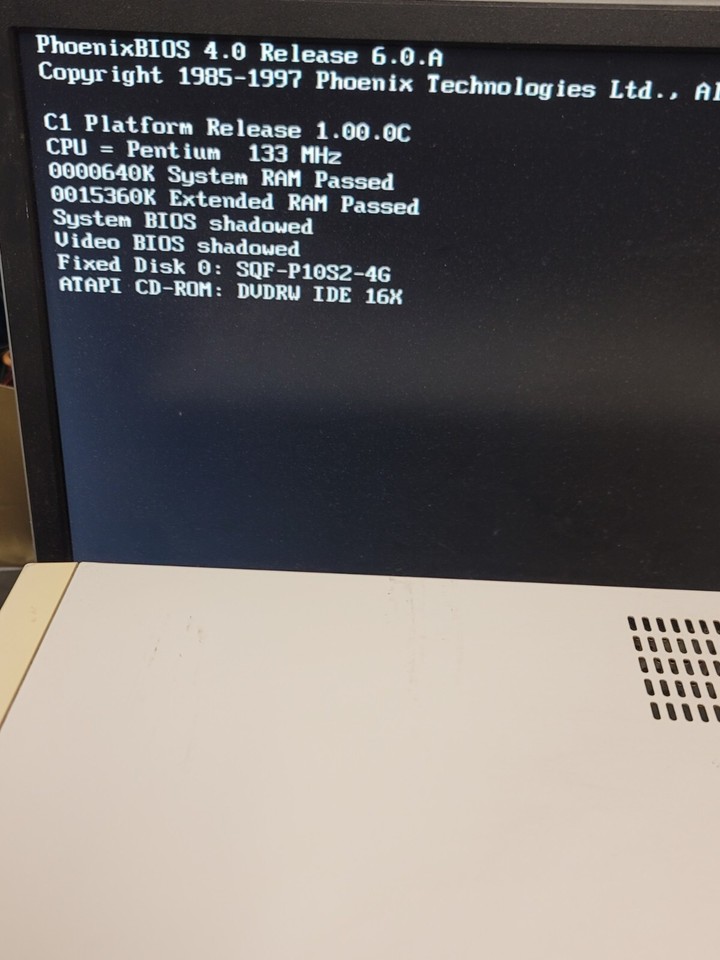 Packard Bell Legend 1100 Computer Vintage Pentium 133 16MB Computer Win ...