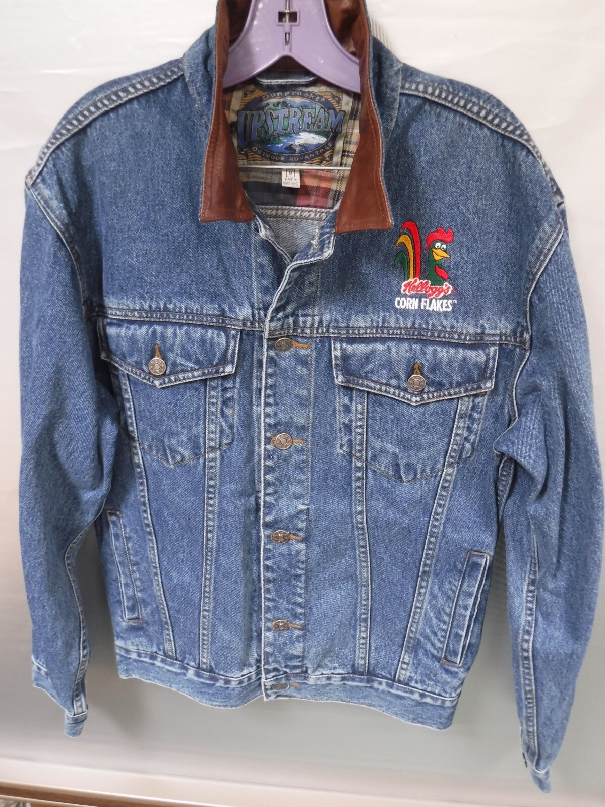KELLOGG'S CORN FLAKES JACKET Dunbrooke Upstream BLUE … - Gem