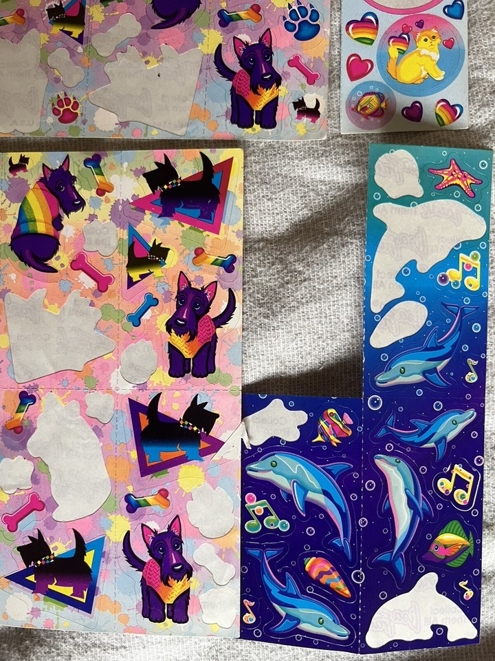 Vintage Lisa Frank Stickers Lot | eBay