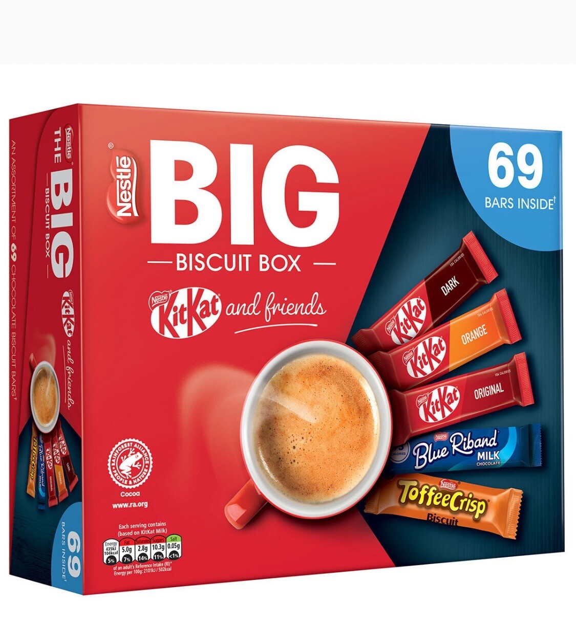 Nestle Kit Kat and Friends Big Biscuit Box 69 Assorted Biscuit Box 1 ...
