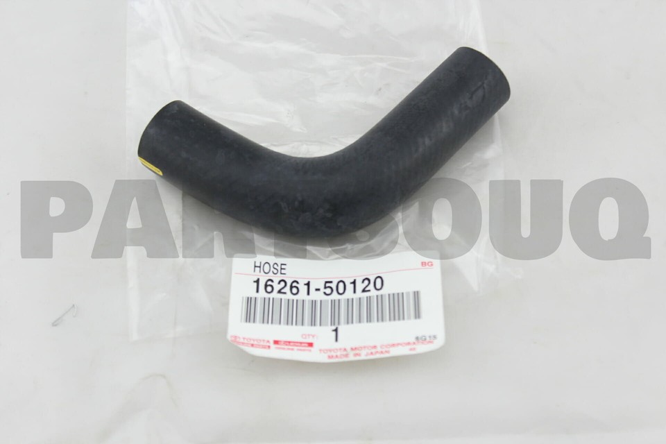 1626150120 Genuine Toyota HOSE, WATER BY-PASS, NO.1 16261-50120 | eBay