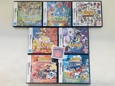 Nintendo DS Digimon World Championship Japanese Game Cartridge Tested ...