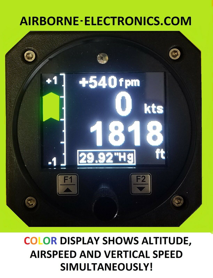 AIRBORNE ELECTRONICS NEW Pitot Static Air Data Test Set TESTER Electric ...