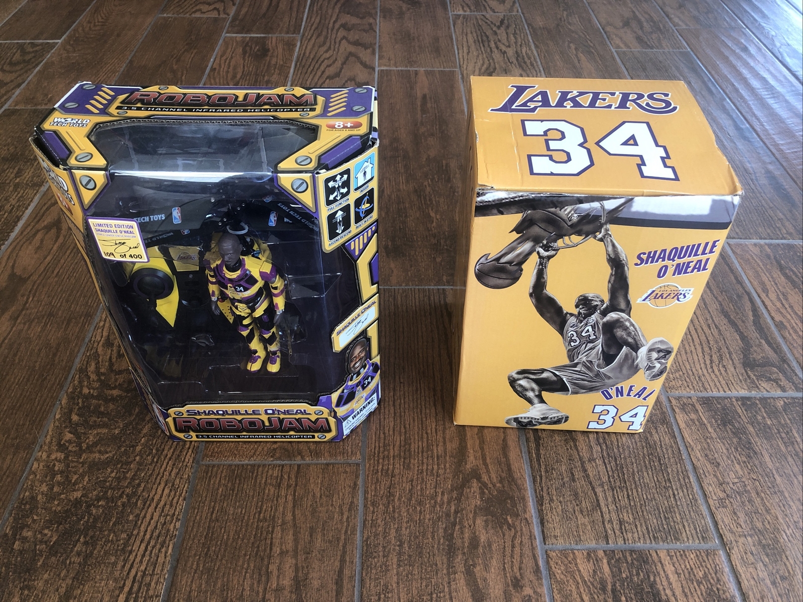 LA Lakers Shaquille O’Neal Limited Edition Robo Jam Figure & Signed ...
