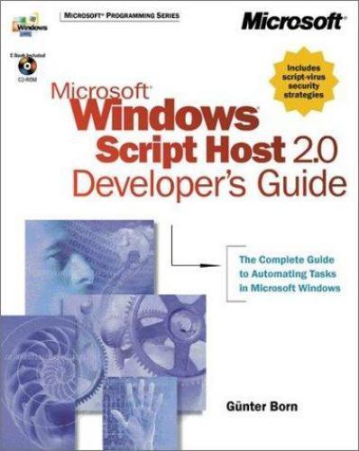 Microsoft Programming Ser.: Microsoft Windows Script Host 2.0 Developer ...