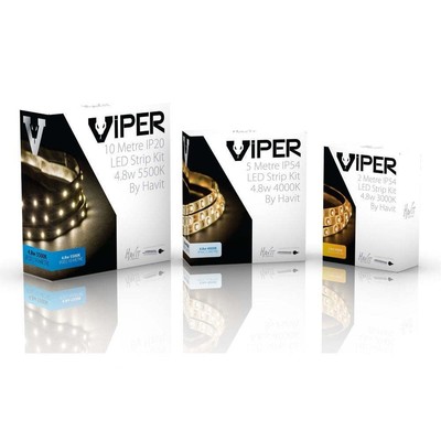 Havit VPR9734IP20-60-10M LED Strip Kit 5500K Viper 4.8W 10M | eBay
