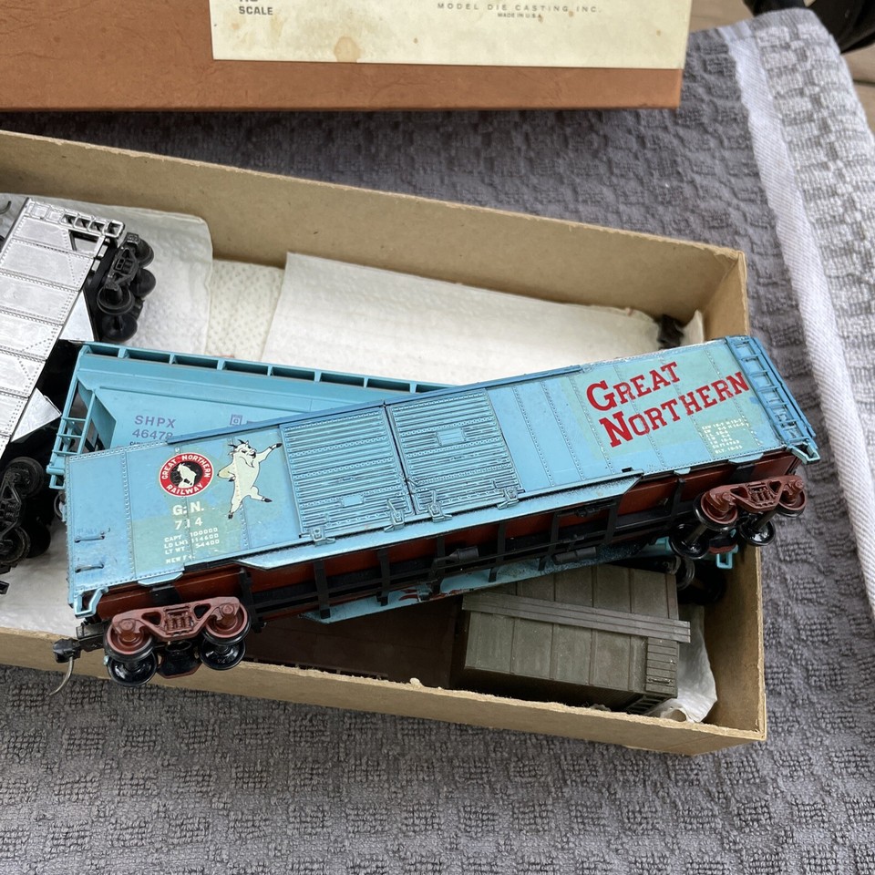 vintage scale model train cars | eBay