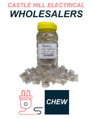 Single Screw BP Connector 6mm Electrical Joiner Jar 100 32amp | eBay