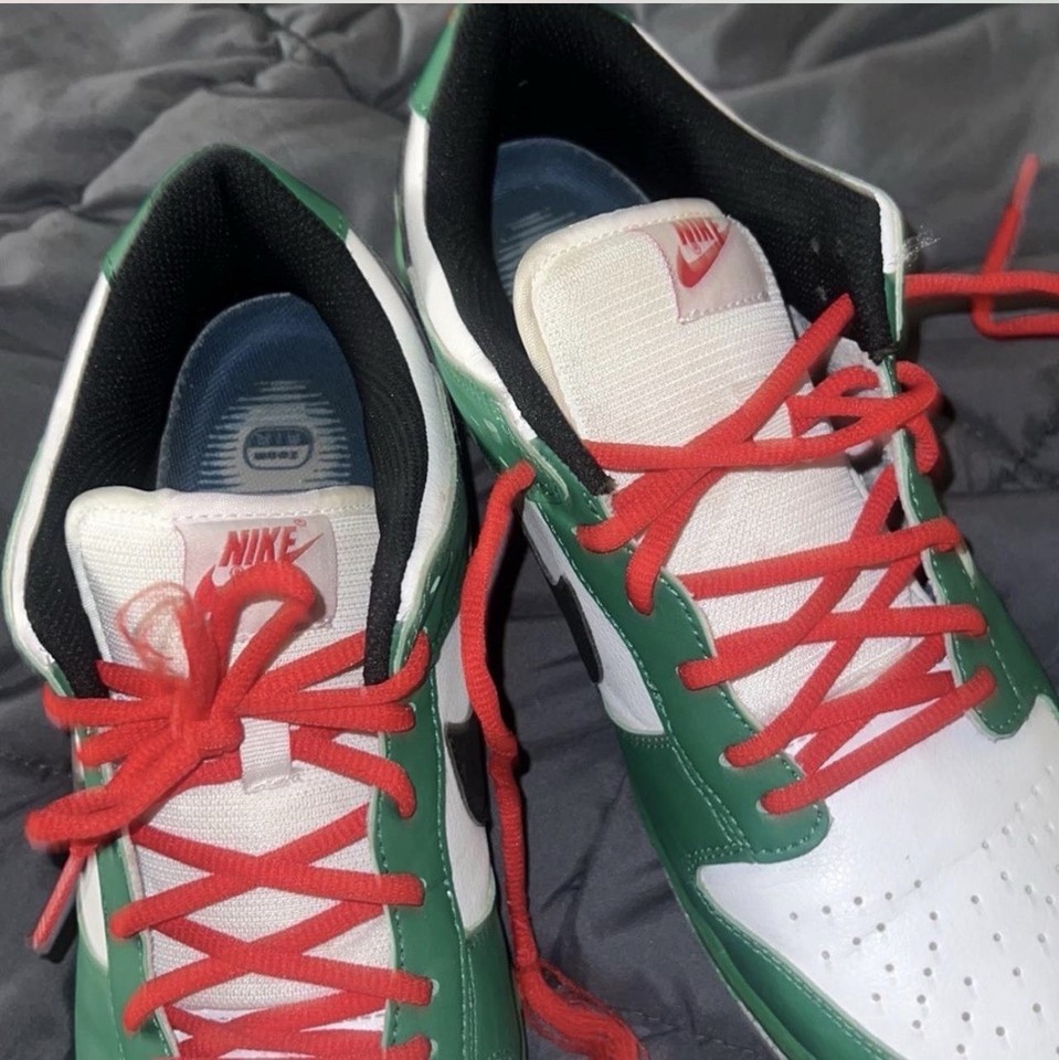 Nike SB Dunk Low Heineken Green Red Men's Skateboarding Sneakers Low ...