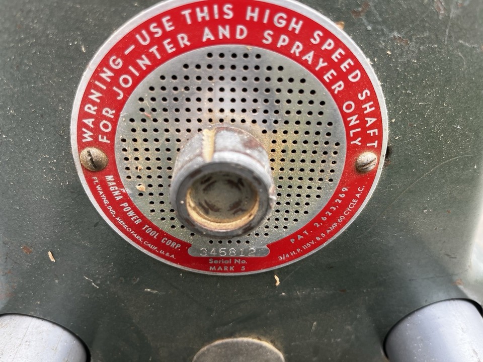 Shopsmith Mark 5 Multi-Purpose Woodworking Lathe with Many Accessories ...