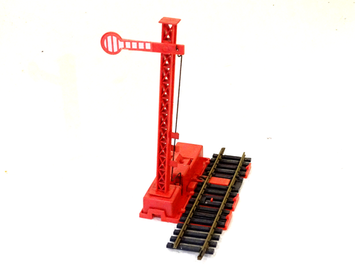 JOUEF ( 9315 ) SIGNAL SEMAPHORE FONCTIONNEL AVEC RAIL DE COUPURE LAITON ...
