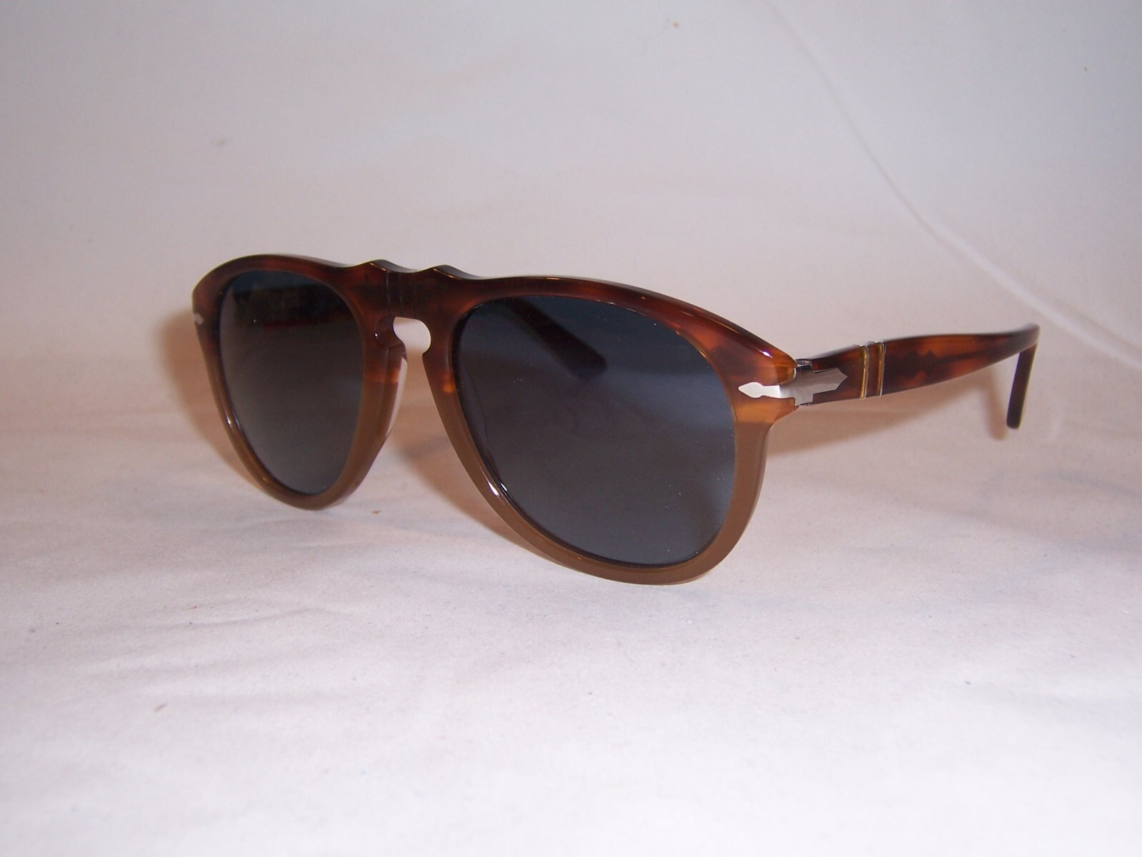 NEW PERSOL SUNGLASSES PO 0649 1025S3 RESINA/BLUE POLARIZED 54mm 649 | eBay
