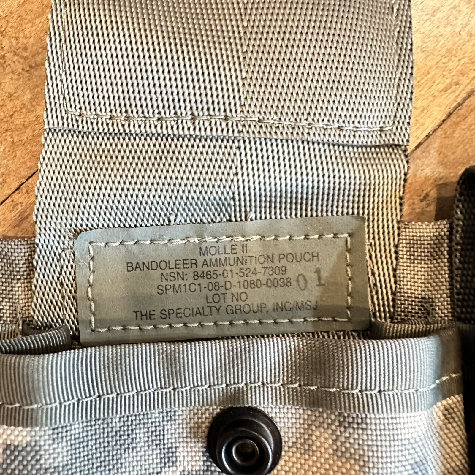 Lot of 10 - ACU UCP Bandoleer Pouch 3 - Mag Military Army Pouches ...