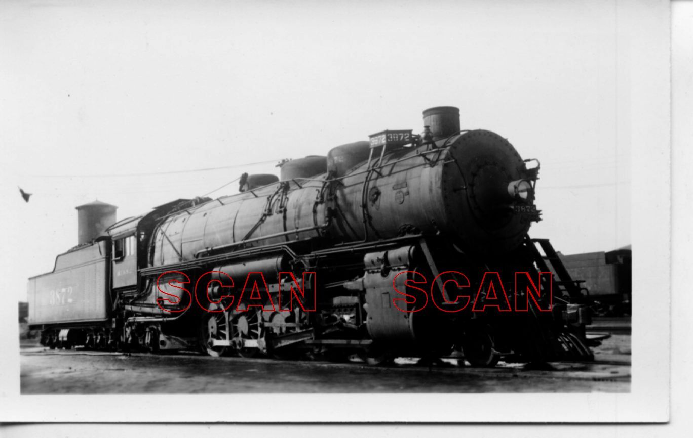 2E206 RP 1940s AT&SF SANTA FE RAILROAD 2-10-2 ? LOCO #3872 | eBay