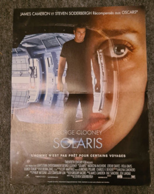 SOLARIS (AFFICHE CINEMA) George CLOONEY / Viola DAVIS | eBay