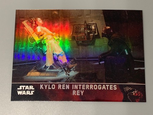 Topps Chrome Star Wars The Force Awakens Refractor #74 Kylo Ren ...