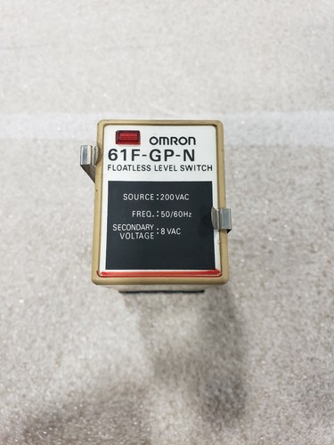 Omron 61F-GP-N Floatless Level Switch With Omron PF113A Socket Base #08E1PR6 | eBay