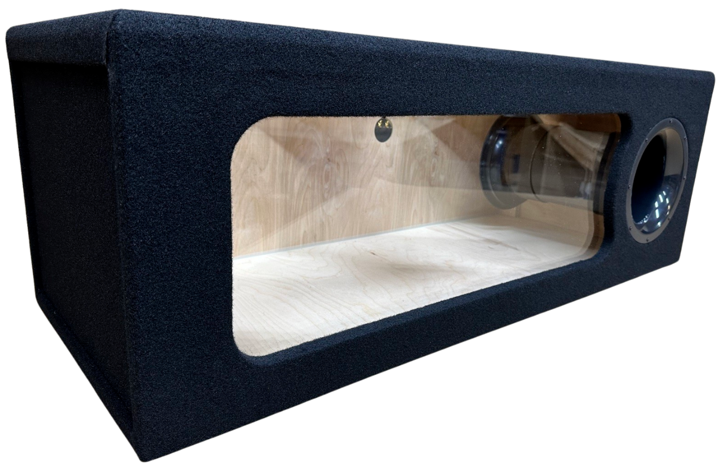 Ported Sub Box Enclosure for 2 12" JL Audio 12W7 12W7AE-3 Subs ...