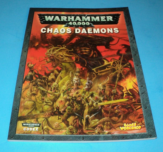 Warhammer 40k Chaos Daemons Codex 4th Edition OOP for sale online | eBay