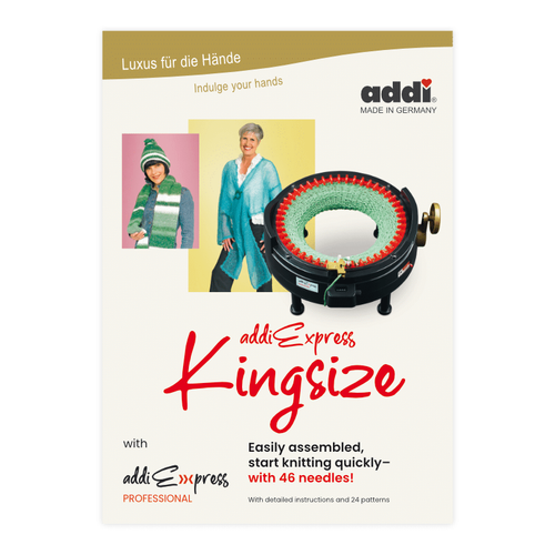 2 ADDI KNITTING MACHINES WITH 3 PATTERN BOOKS AND ACCESSORIES | eBay