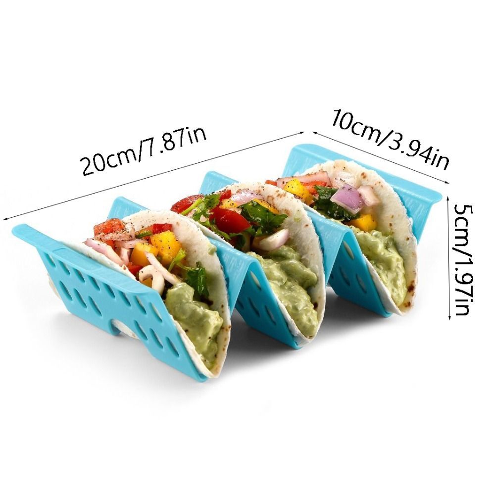 4Pcs Plastic Taco Holders Wave Shape Pie Tray Holder Hot Dog | eBay