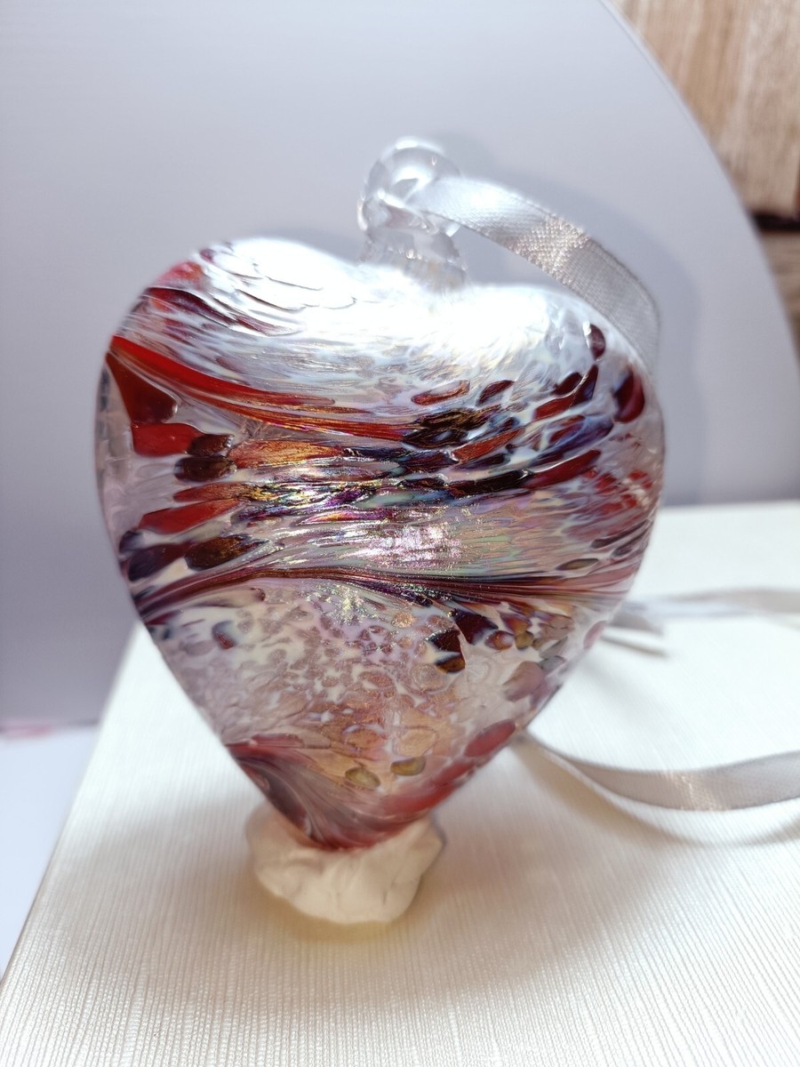 Hangin Heart Glass Art