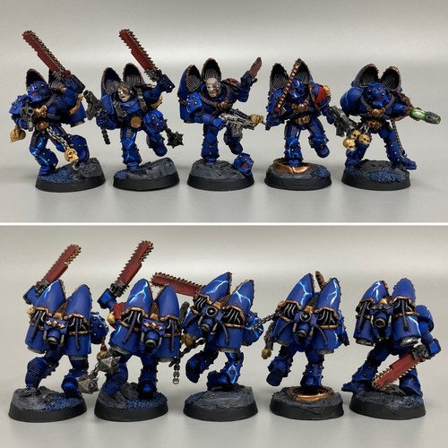 5 CHAOS SPACE MARINE RAPTORS WARHAMMER 40K NIGHT LORDS HERETIC ASTARTES ...