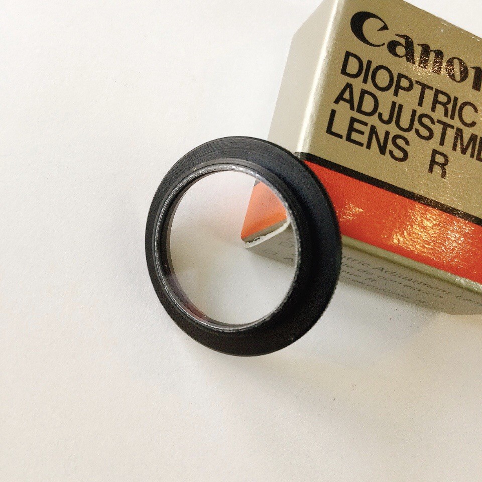 Canon 0 Dioptric Adjustment Lens R correctly eyepiece lens for F-1 F-1N ...