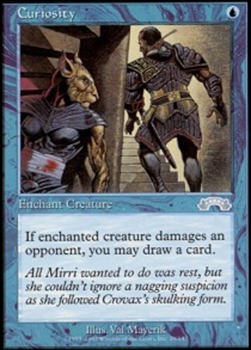 MTG - Curiosity - Exodus - NM, English Magic FLAT RATE SHIP | eBay