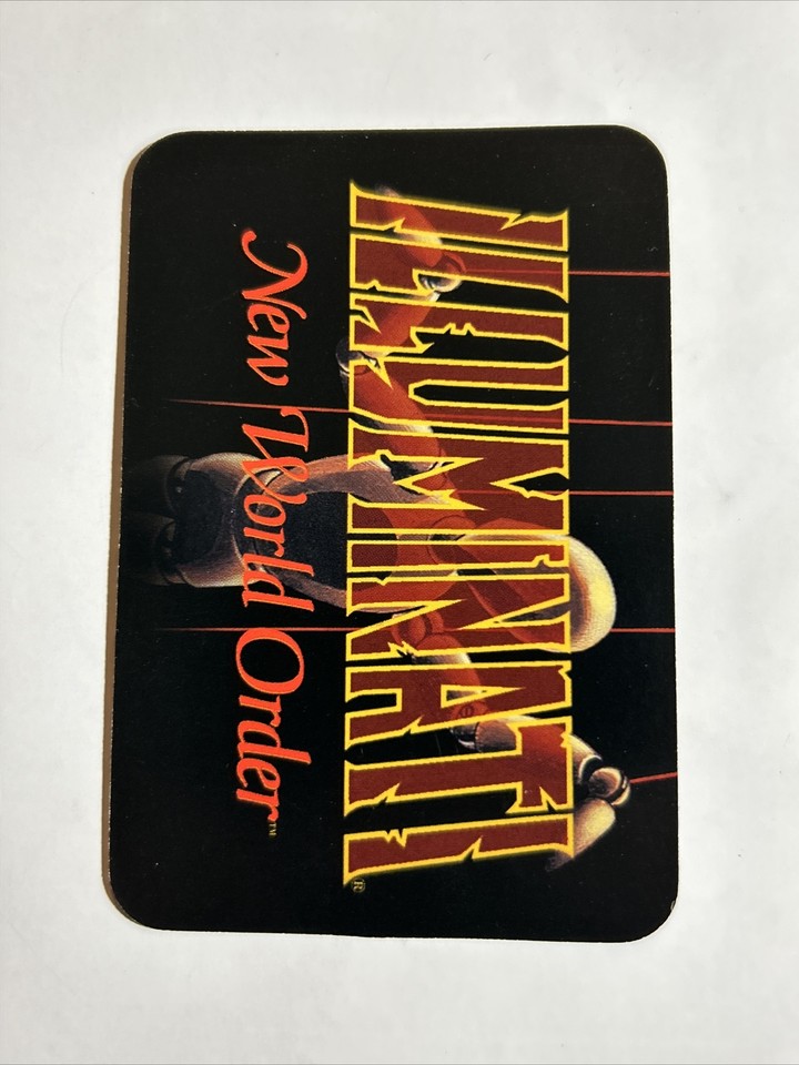 Illuminati New World Order INWO UnLimited Card Game NWO VTG Rouge ...