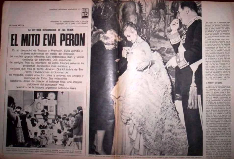 Eva Peron And Juan Peron Wedding