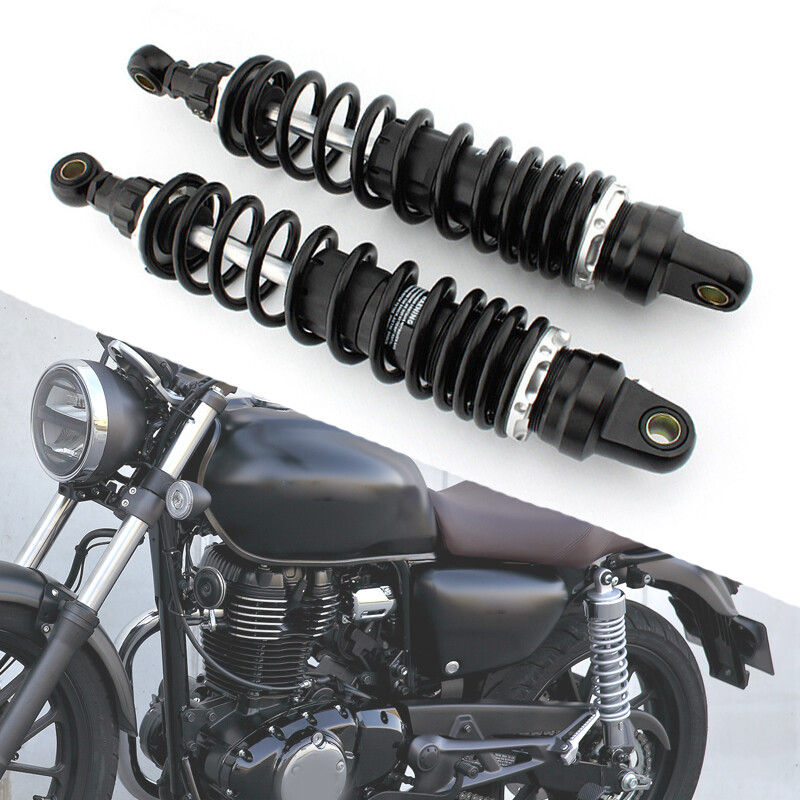 2Pair 360MM Motorcycle Rear Shock Absorbers Fits For Honda GB350 CB350 ...