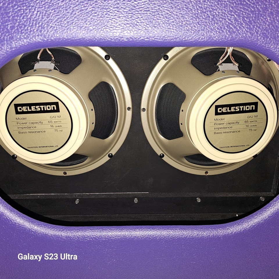 Amplified Nation Bomb Shell 2x12 Celestion Cream Backs Dumble Amp Tone ...