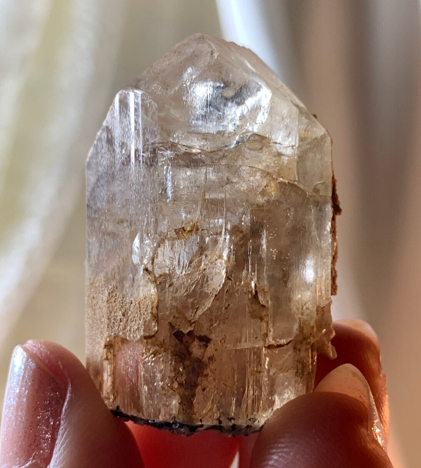 BEAUTIFUL RUSSIAN DANBURITE LARGE TERMINATED ANGEL VIBRATION SYNERGY 12 ...