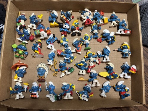 39 Vintage Smurf Figures | eBay