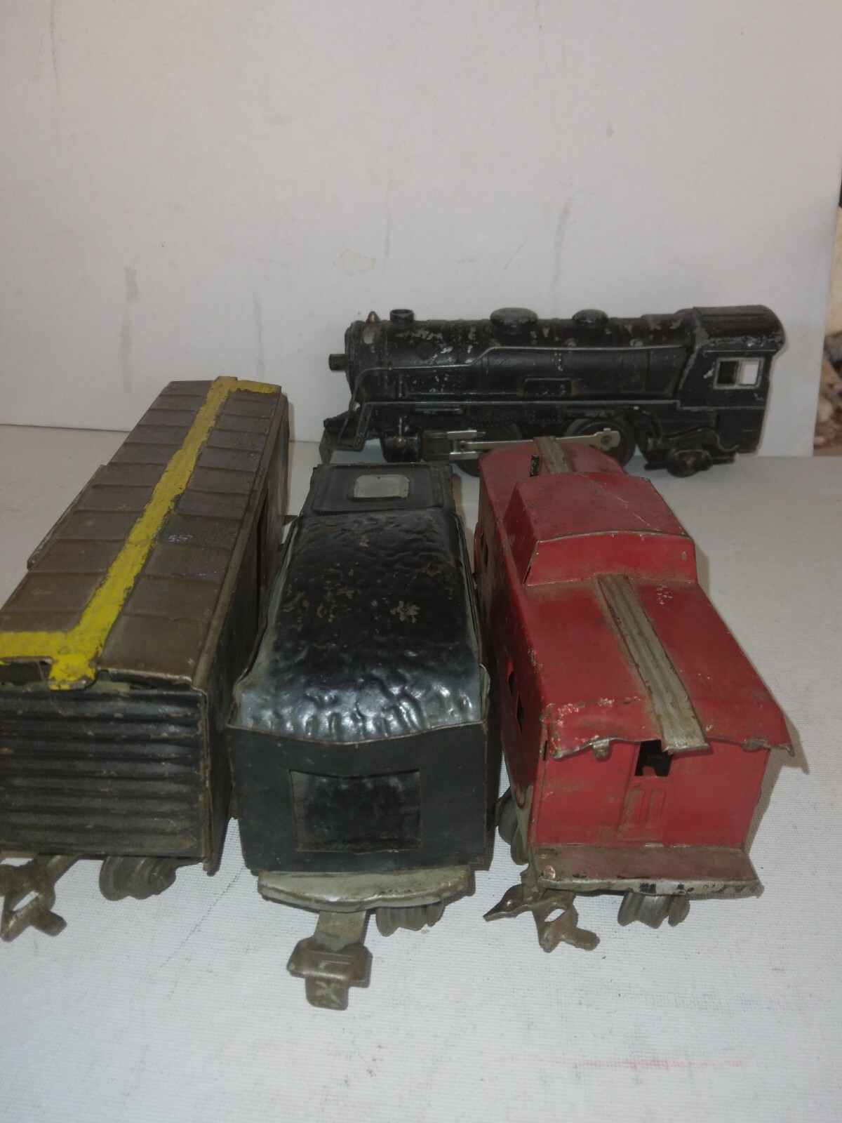 VINTAGE MARLINES LOCOMOTIVE 999 MARX TOY TRAIN SET CARS | eBay