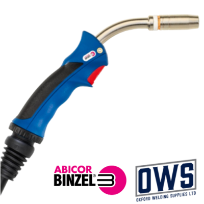 Binzel MB15 MIG Torch Euro Connection Fitted with Shroud Tip Evo ...