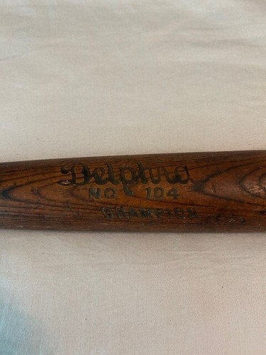 Antique Vintage - Circa 1900 Delphia Brand Champion Model Baseball Bat ...