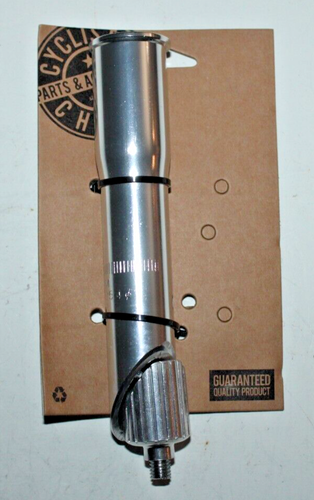 Extender Quill Stem Adaptor 25.4 to 28.6 Treadless Silver 145m Free USA ...