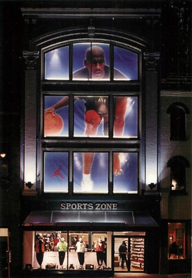 Michael Jordan Washington Wizards The Sports Zone Advertising Vintage ...