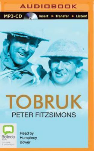 Tobruk by Peter FitzSimons (2015, CD MP3, Unabridged edition) for sale ...