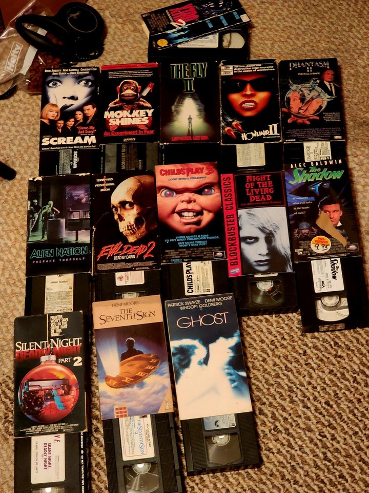 “Rare VHS Horror Movie Lot - Vintage Classics & Hard-to-Find Gems!” | eBay