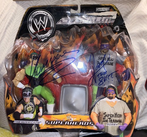 2004 JAKKS PACIFIC ADRENALINE SUPERHEROES THE HURRICANE ROSEY WWE WWF ...