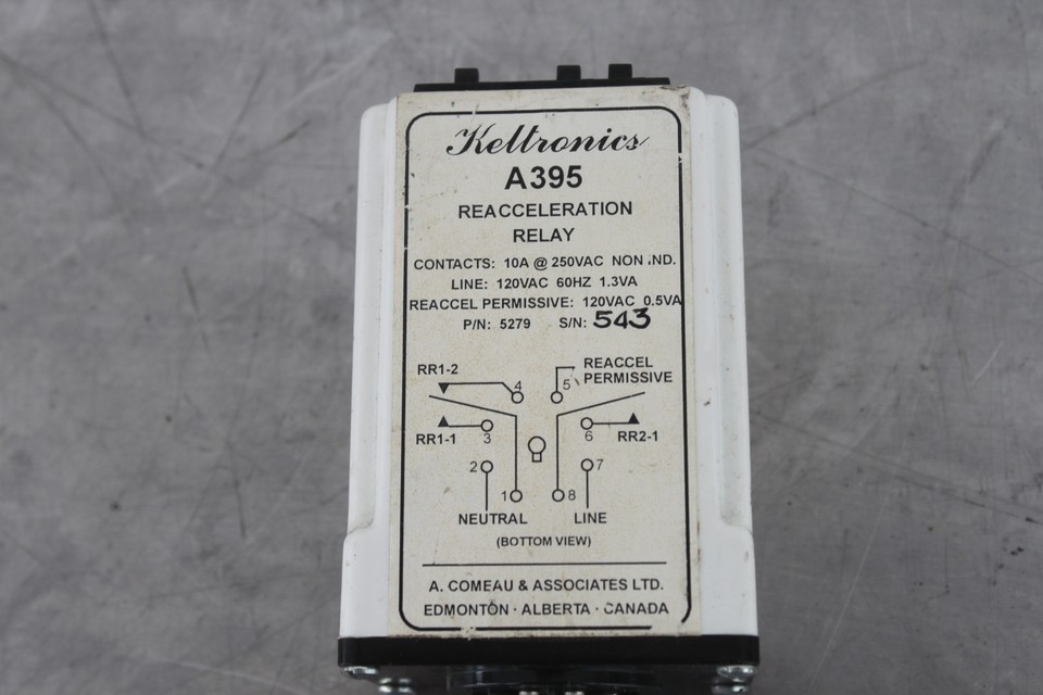 KELTRONICS A395 REACCELERATION RELAY | eBay