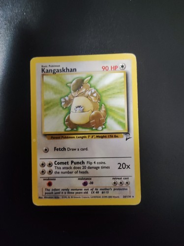 KANGASKHAN 26/130 Ensemble De Base 2 Carte POKEMON | eBay